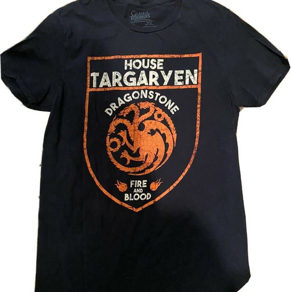 Game of Thrones | Shirts | Game Of Thrones House Targaryen T Shirt ...